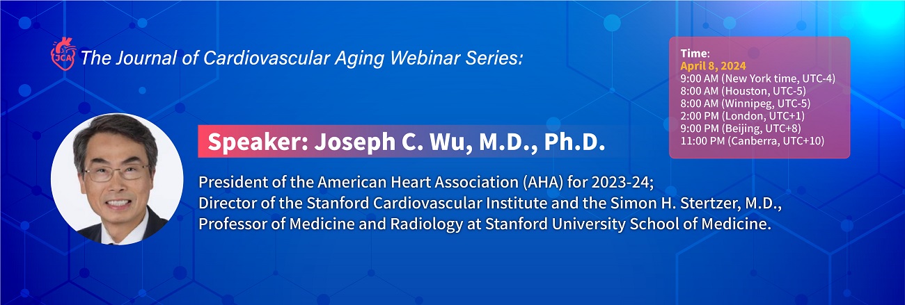 The Journal of Cardiovascular Aging Webinar Series: