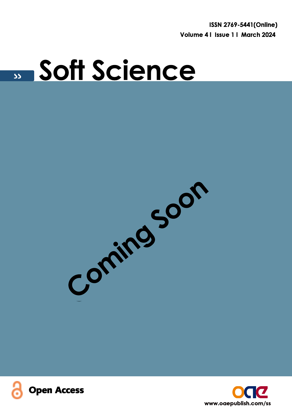 Volume 4 (2024) – 12 articles | Soft Science
